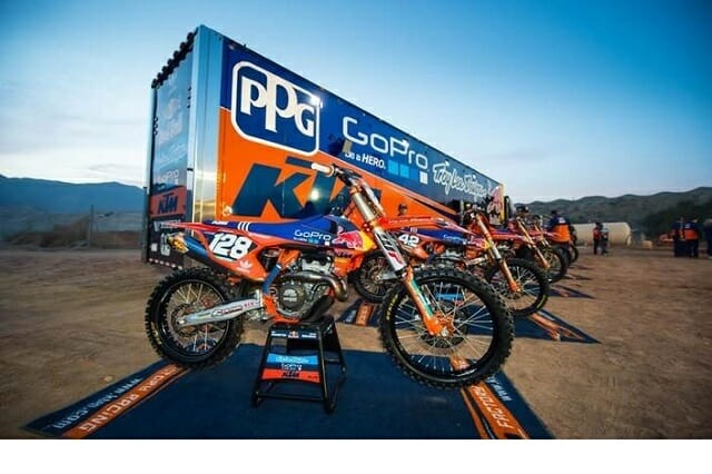 MOTOREX Partners with Troy Lee Designs Red Bull KTM - Cycle News