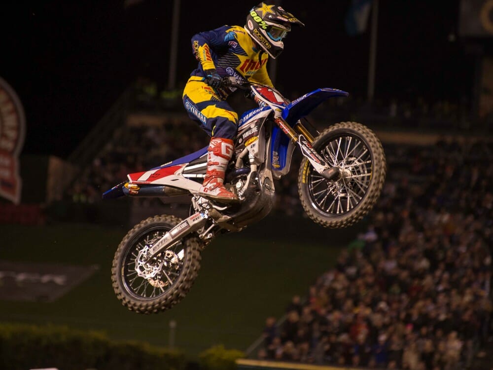 Cooper Webb Opens Anaheim 1 250 West Supercross with Victory - Cycle News