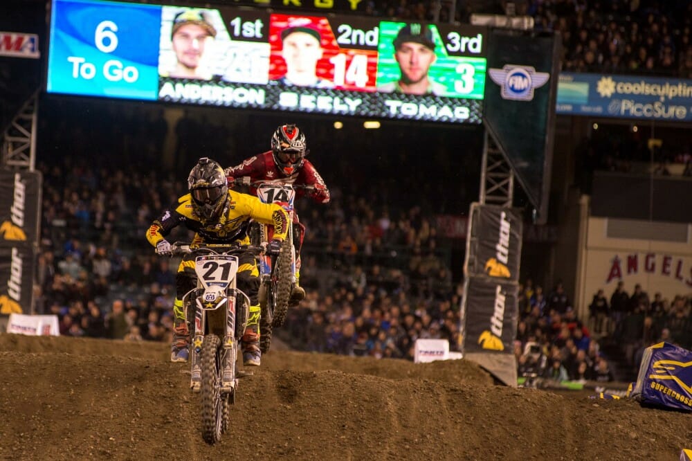Jason Anderson: "I think we’re both going to be the top two guys ...