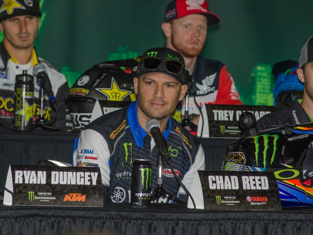 Chad Reed Talks Supercross And Yamaha - Cycle News