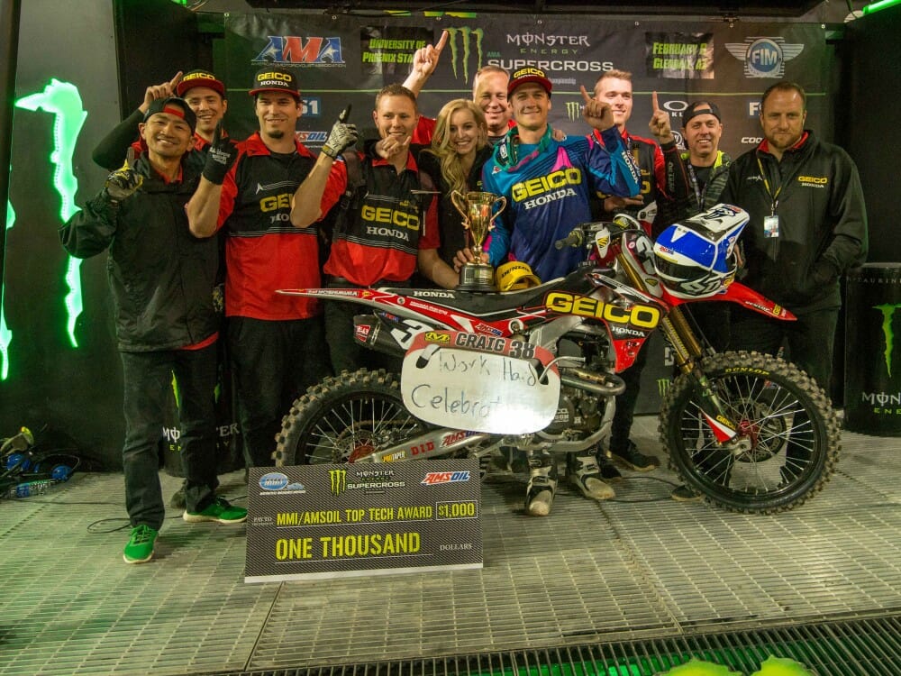 Breakthrough Win For Christian Craig at Phoenix SX - Cycle News