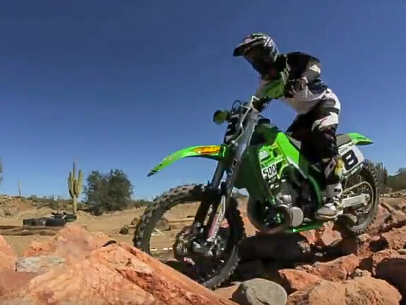 Destry Abbott Plus KX500 Two-Stroke Equals Cool Video - Cycle News