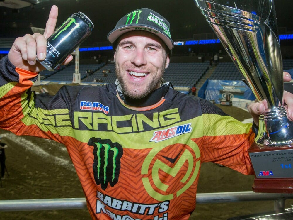 Chris Blose Takes Opening-Night Win At Ontario Arenacross - Cycle News