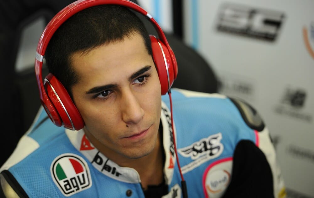 Luis Salom Dies after Moto2 Practice Crash at Catalunya - Cycle News
