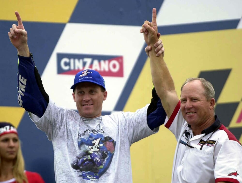 Remember When Kenny Roberts Jnr Became World Champion? - Cycle News