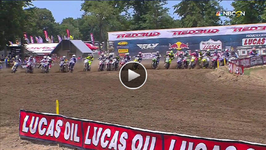 Video: 2016 Red Bud MX National Highlights - Cycle News