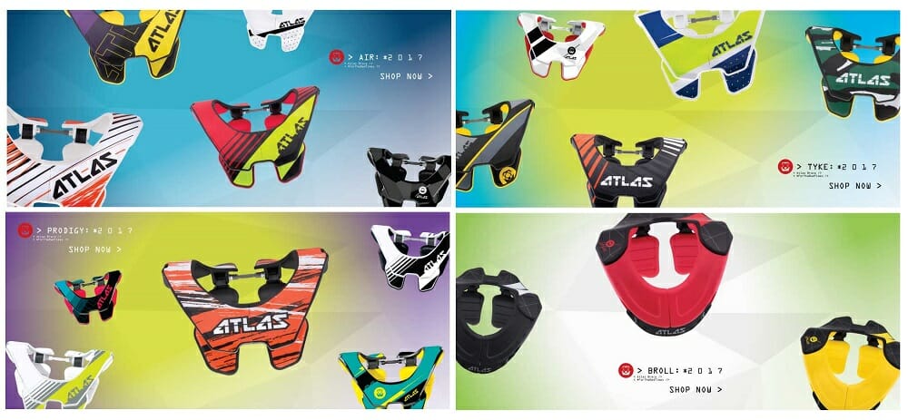 2017 Atlas Brace and Protection lineup - Cycle News