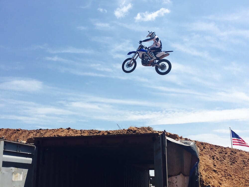 NASCAR's Riggs Kicks Up Dirt in High-Flying MXGP Test - Cycle News