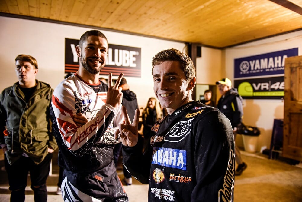 MotoGP World Champion Valentino Rossi hosts American Flat Track stars ...