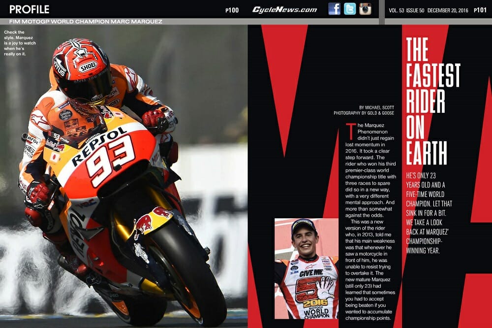 FIM MotoGP Champion Marc Marquez: PROFILE - Cycle News