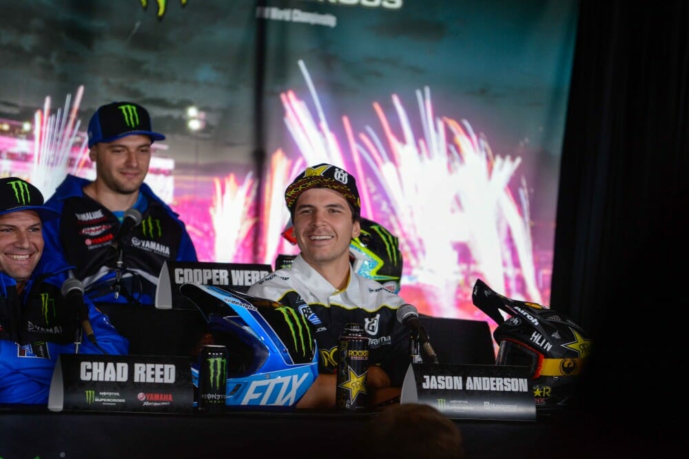 Anaheim One Supercross Press Conference - Cycle News