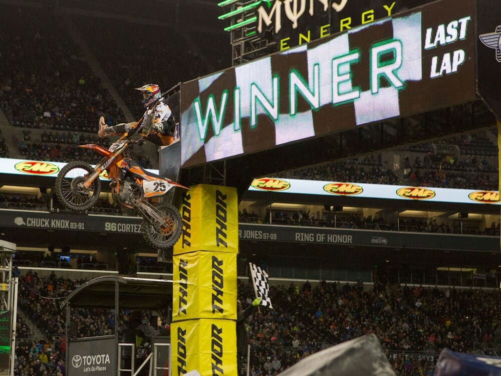 2017 Seattle 450cc Supercross Results - Cycle News