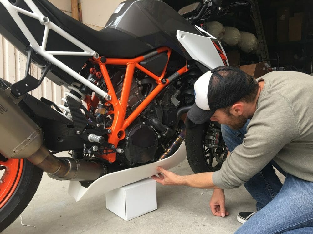 2017 KTM 1290 Super Duke R Pikes Peak Build: One Hectic Week - Cycle News
