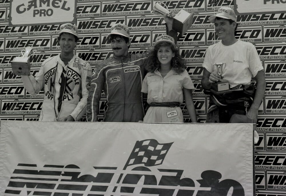 Throwback Thursday: Jimmy Adamo Wins Mid-Ohio Pro Twins - Cycle News