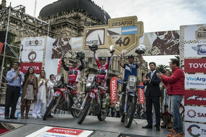 Cross Country Rally - Honda Team Race Report - Cycle News
