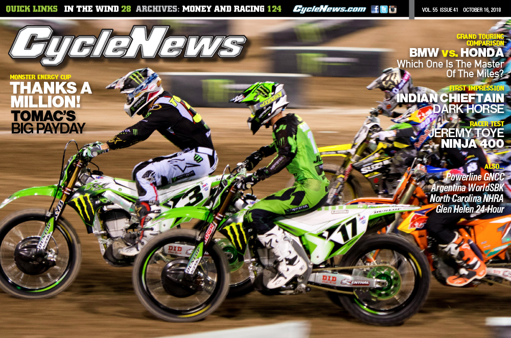 Cycle News Magazine #42: Monster Energy Cup, Grand Touro Comparo...