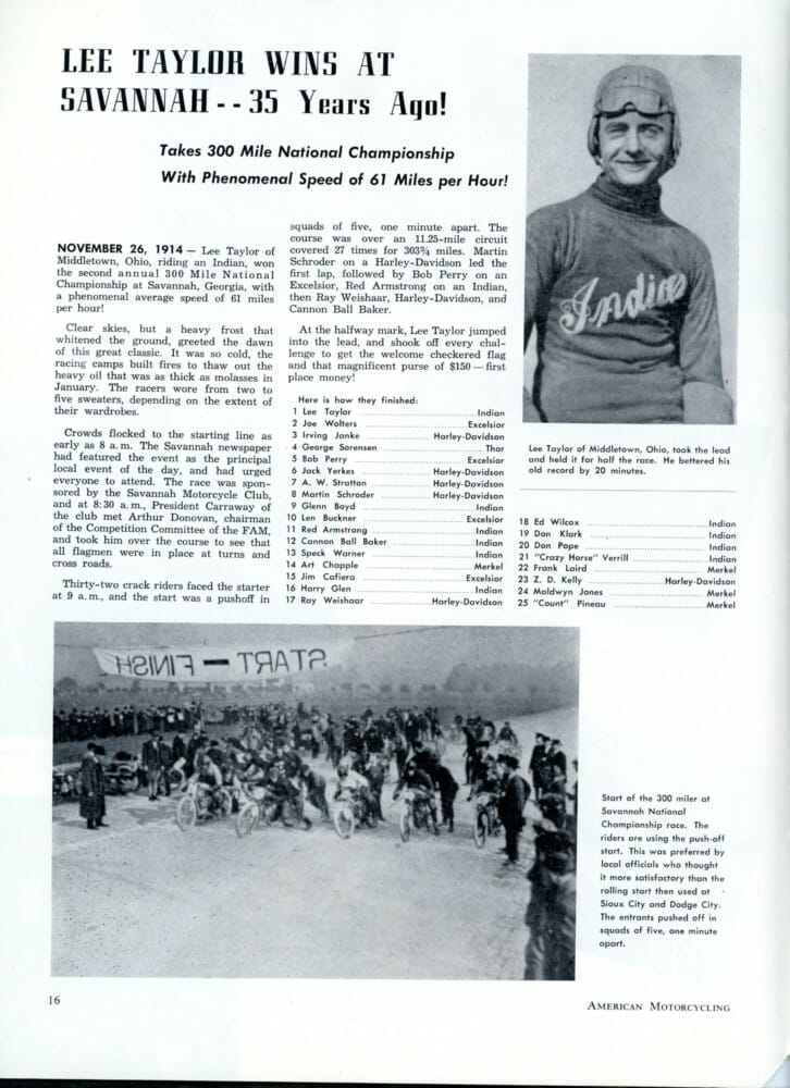 Archives: Finding Lee Taylor - Cycle News