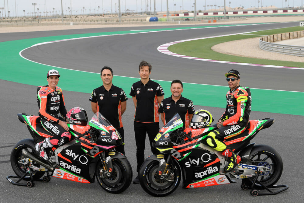 Aprilia Racing Team Gresini Readies for MotoGP - Cycle News