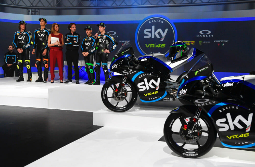 Dainese Group Renews Partnership With Sky Racing Team VR46 - Cycle News