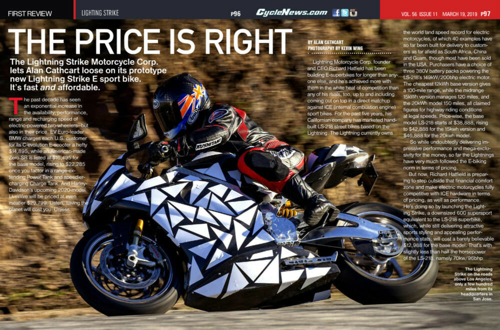 Lightning Strike Prototype Review - Cycle News