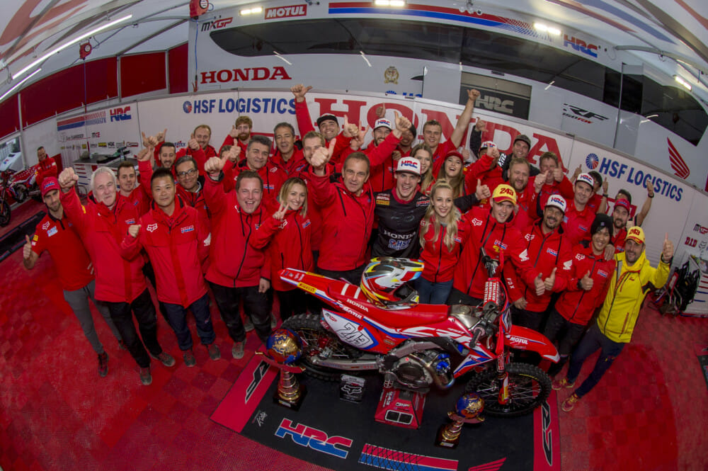 Full Strength Line-up for Team HRC at the MXGP of Lombardia - Cycle News