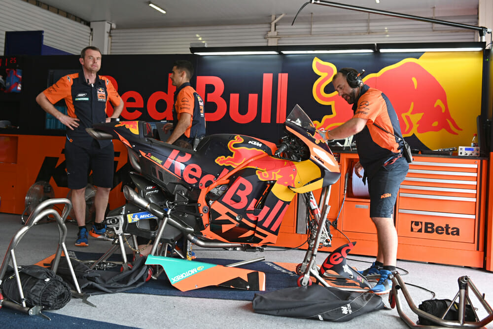 KTM’s Technical Director of MotoGP Sebastian Risse Interview - Cycle News