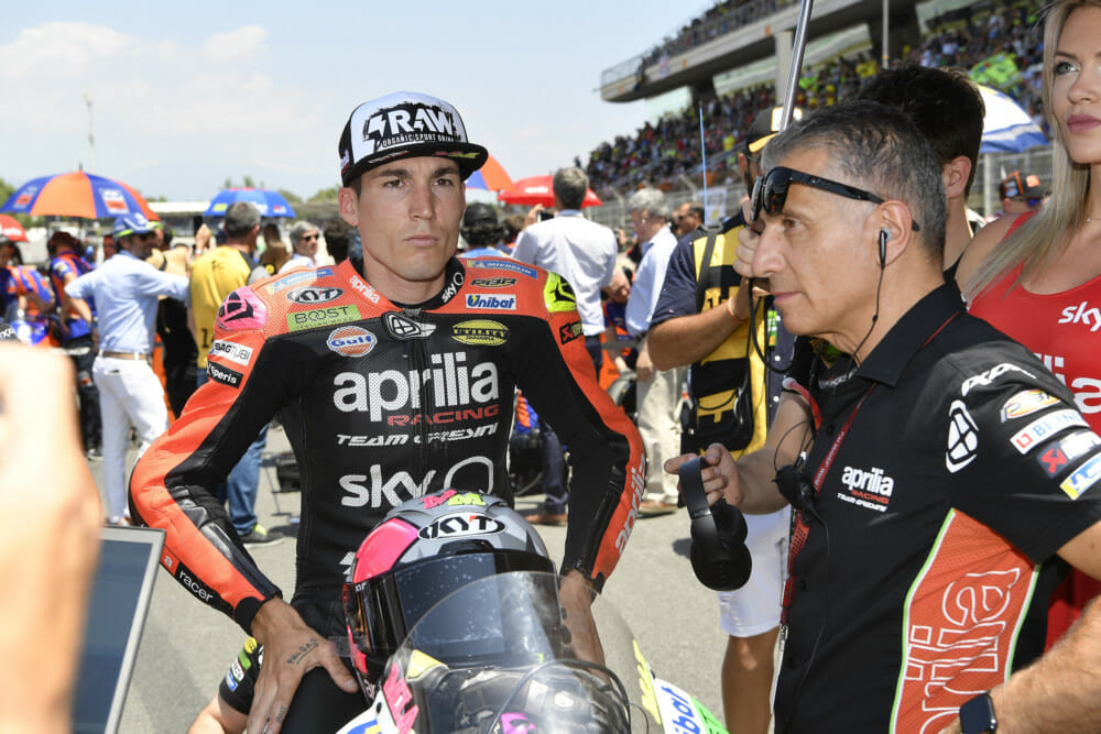 What Aprilia Racing CEO and the Riders Said About Catalunya - Cycle News