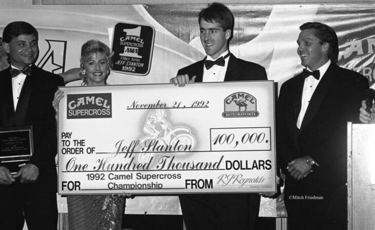 Throwback Thursday: Jeff Stanton's Big Check - Cycle News