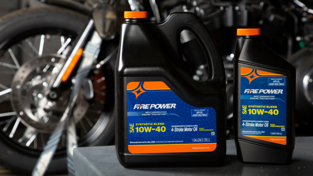 Fire Power Releases Racing Motor Oils - Cycle News