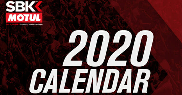2020 WorldSBK Calendar Announced - Cycle News