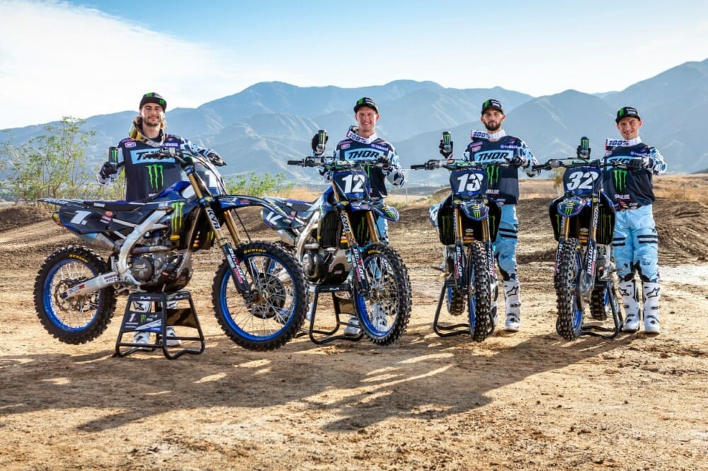 Monster Energy Star Yamaha Racing Announces 2020 250SX Team - Cycle News