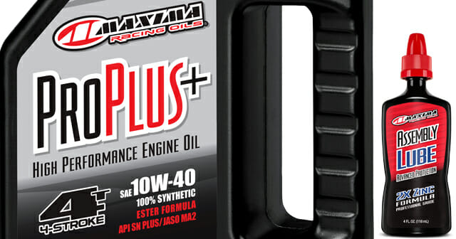 Maxima Racing Oils Pro Plus+ and Assembly Lube - Cycle News