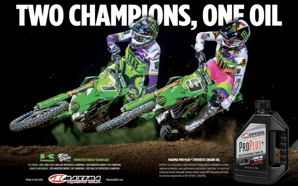 Maxima Racing Oils Pro Plus+ and Assembly Lube - Cycle News