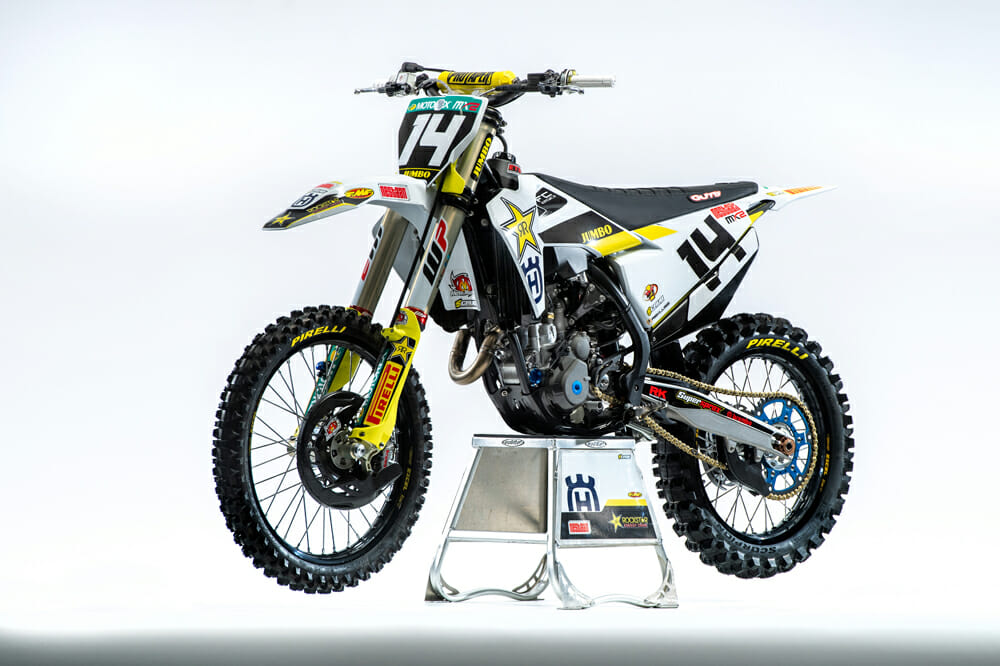 2020 Rockstar Energy Husqvarna Factory Racing MX2 Team Photo Shoot ...