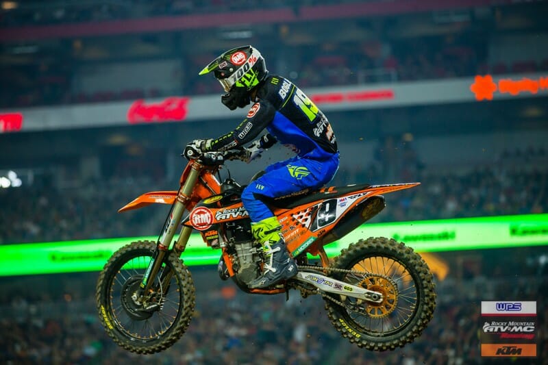 Team RMATVMC-KTM-WPS Glendale SX Race Report - Cycle News