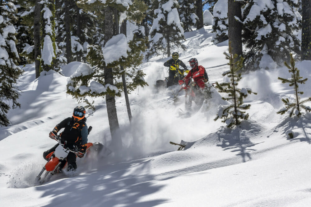 2020 KLIM Frozen Cow Tag Snowbike Ride | March 14 - Cycle News
