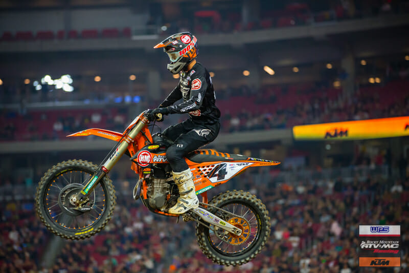 Team RMATVMC-KTM-WPS Glendale SX Race Report - Cycle News