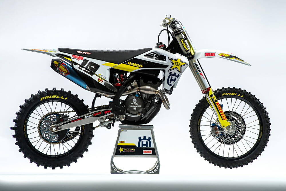 2020 Rockstar Energy Husqvarna Factory Racing MX2 Team Photo Shoot ...