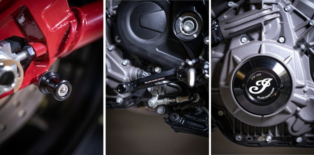 Indian Motorcycle & Roland Sands Design Accessories for FTR 1200 ...