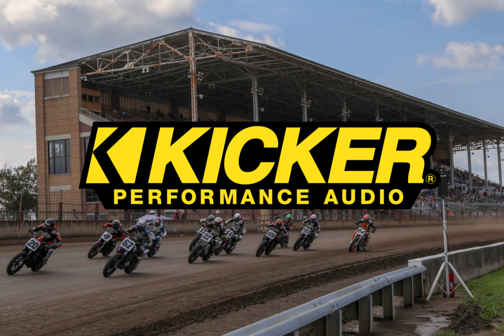 Kicker Audio Named Official Sound System of American Flat Track - Cycle ...