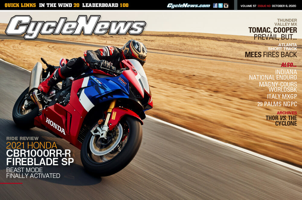 Cycle News Magazine 2020 Issue 40 - Cycle News