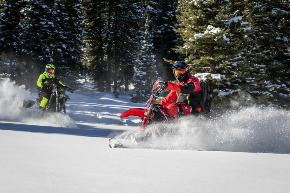 2021 Klim Frozen Cow Tag Snowbike Ride Announced - Cycle News