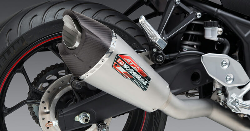 Yoshimura AT2 Exhaust for Yamaha YZF-R3 - Cycle News