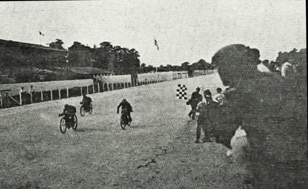 First Motorcycle Race