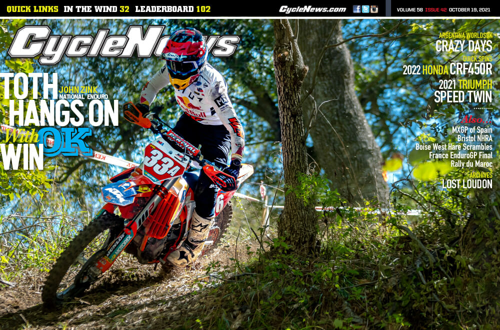 Cycle News Magazine 2021 Issue 42 - Cycle News