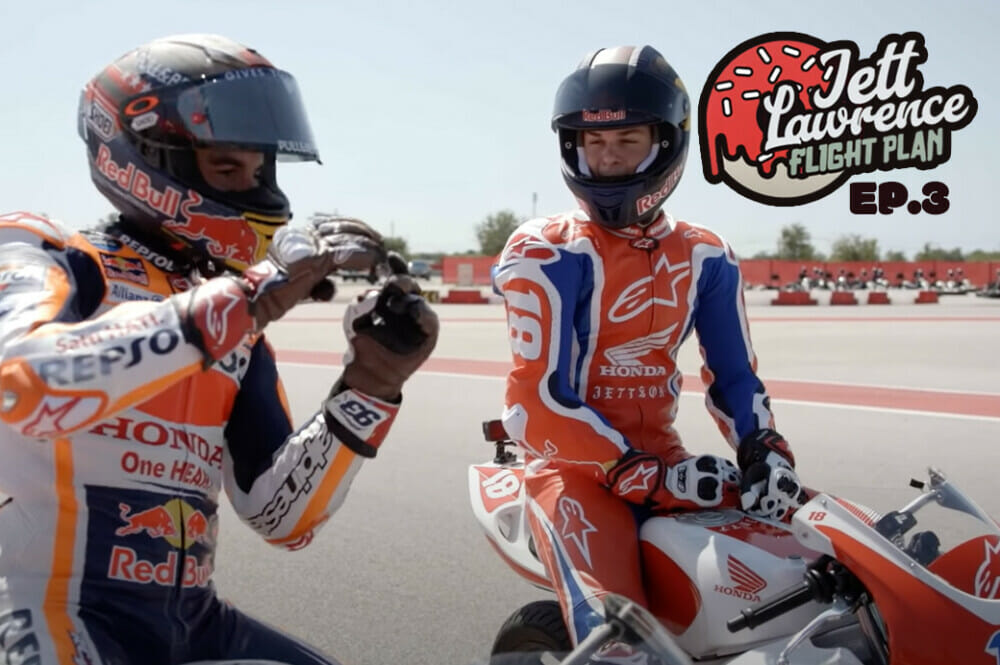 Jett Lawrence Races MotoGP World Champ Marc Marquez - Cycle News