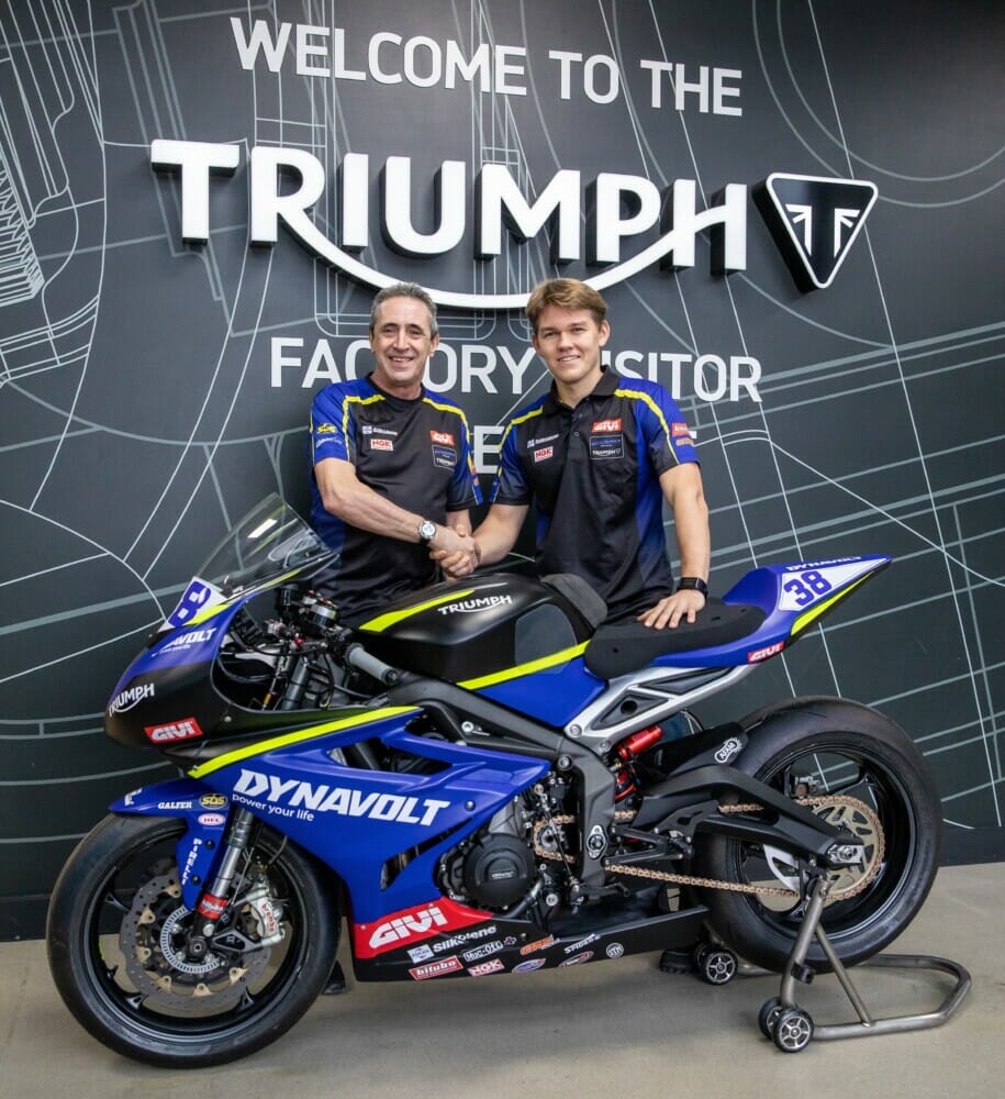 Dynavolt Triumph Welcomes Hannes Soomer for 2022 World Supersport ...