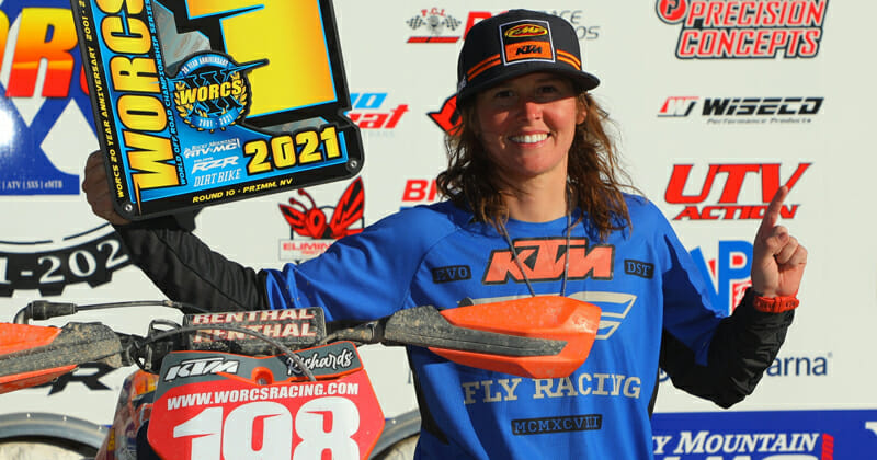 WORCS, NGPC and ISDE Champion Brandy Richards Interview - Cycle News