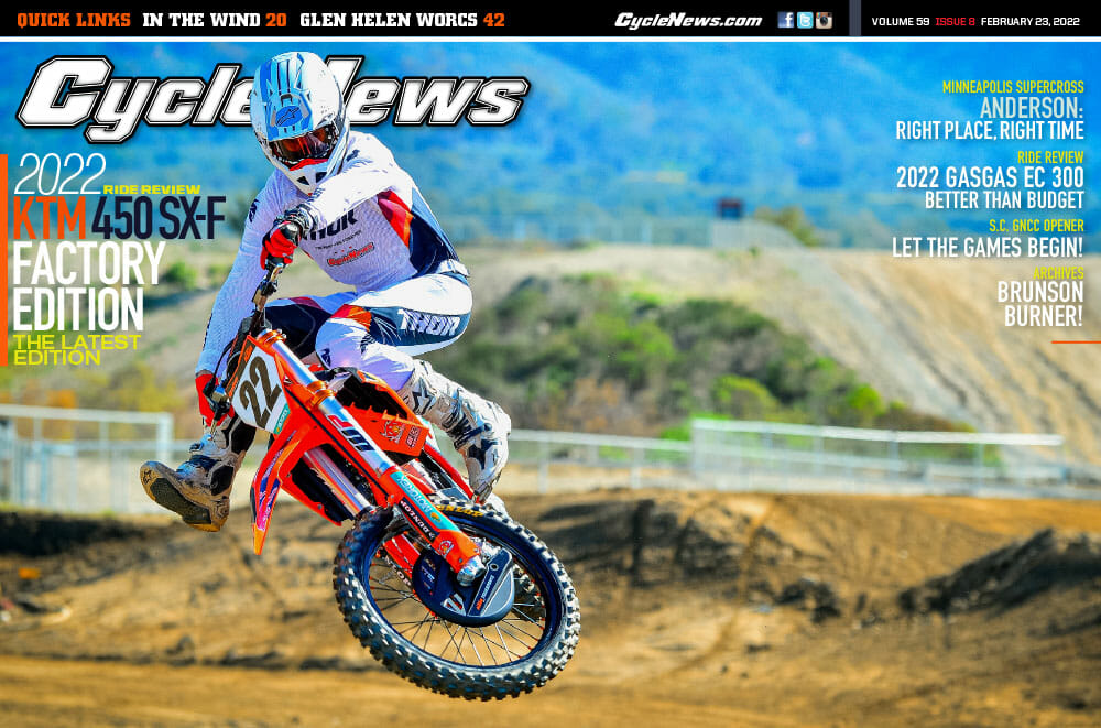 Cycle News Magazine 2022 Issue 8 - Cycle News