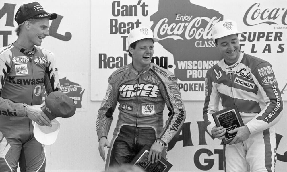 Throwback Thursday: Vance & Hines Yamaha’s Jamie James Wins Road ...